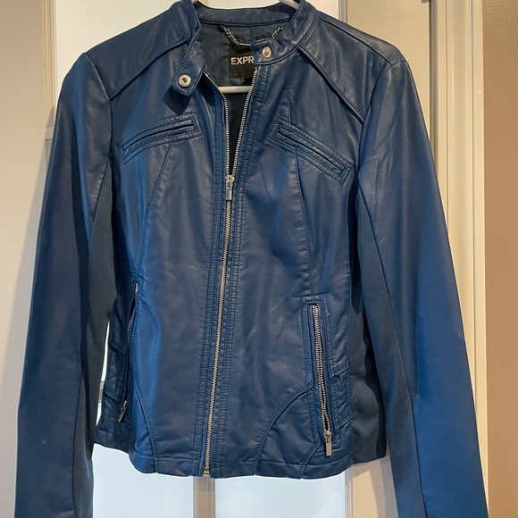 Express | Jackets & Coats | Express Faux Leather Jacket | Poshmark
